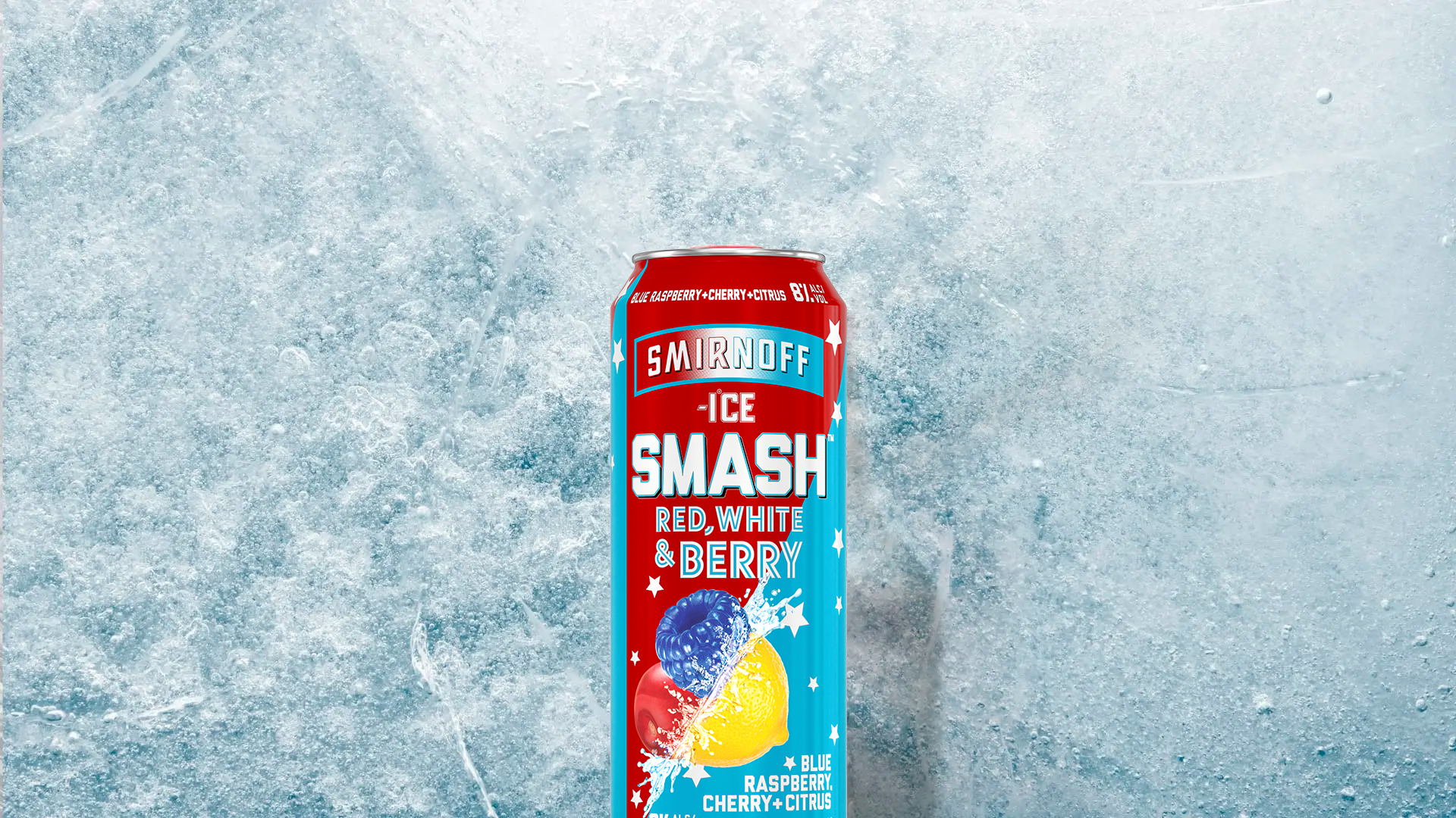 Smirnoff Ice Smash Red White and Berry | Malt Beverages | Smirnoff
