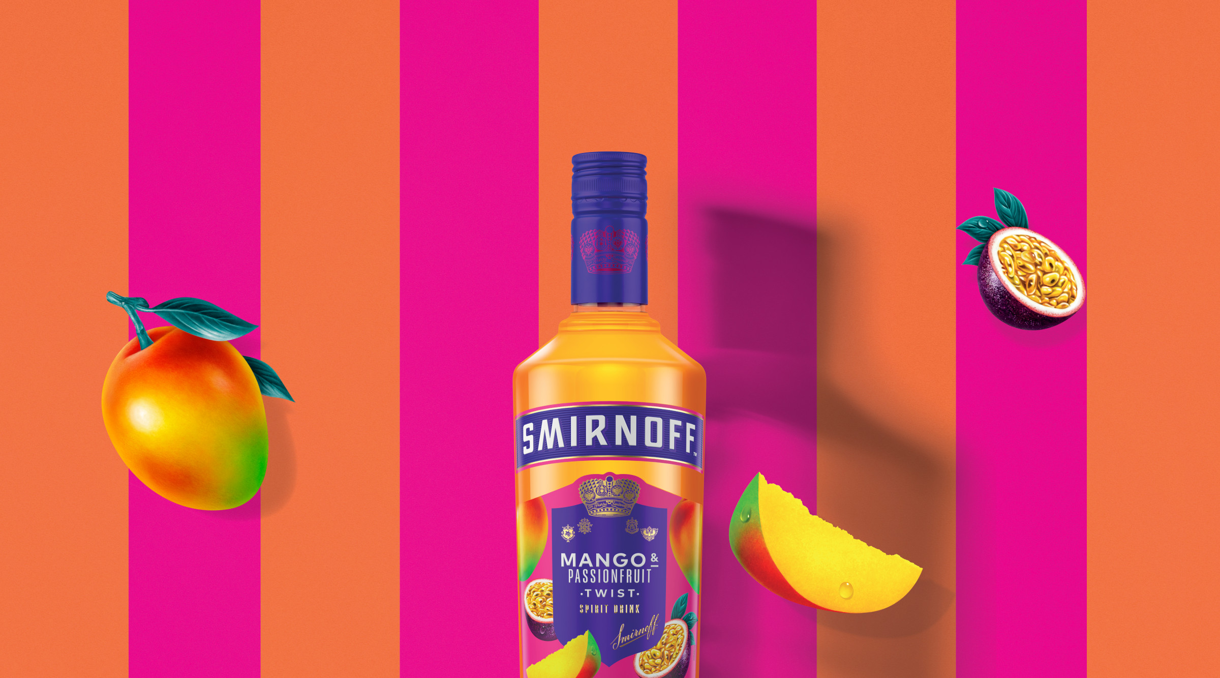 Mango & Passionfruit Twist Vodka | Flavoured Vodkas | Smirnoff