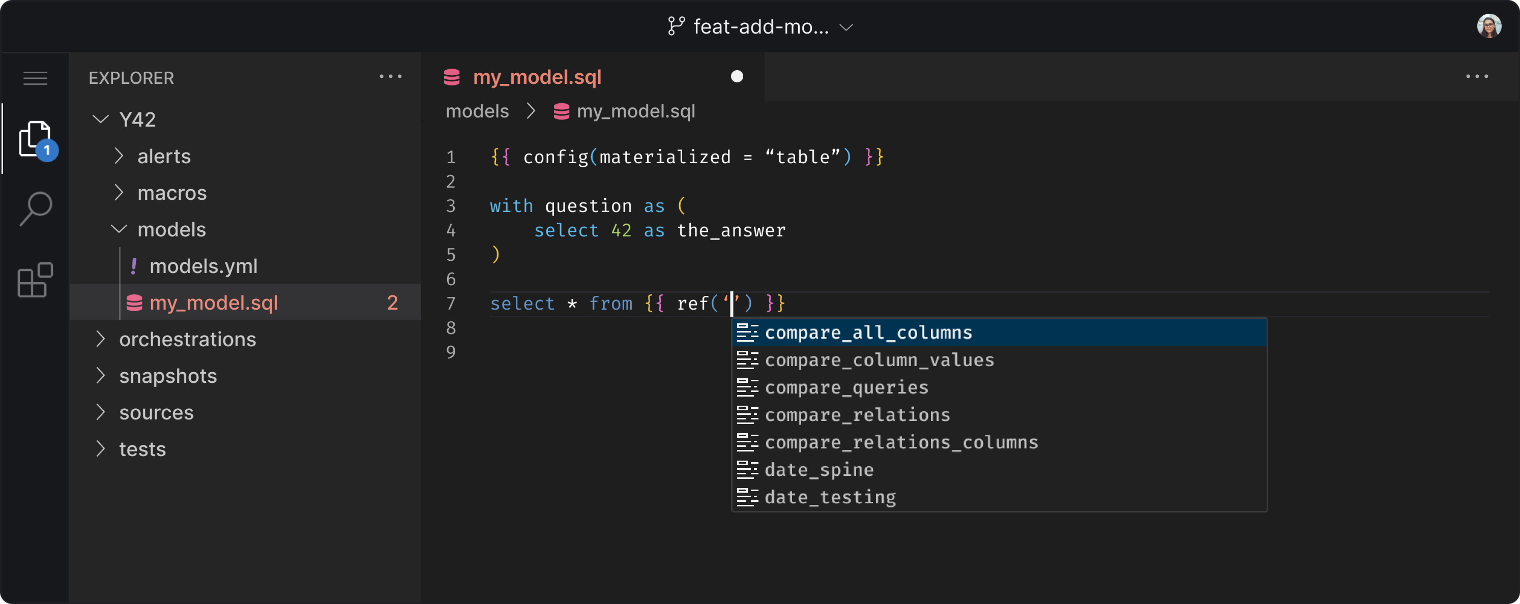 Y42 | The complete analytics engineering platform, supercharging dbt