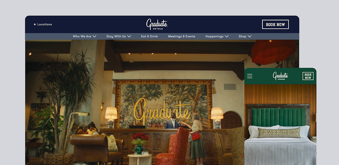 Graduate Hotels Case Study - Product Design, UX/UI Design, Development ...