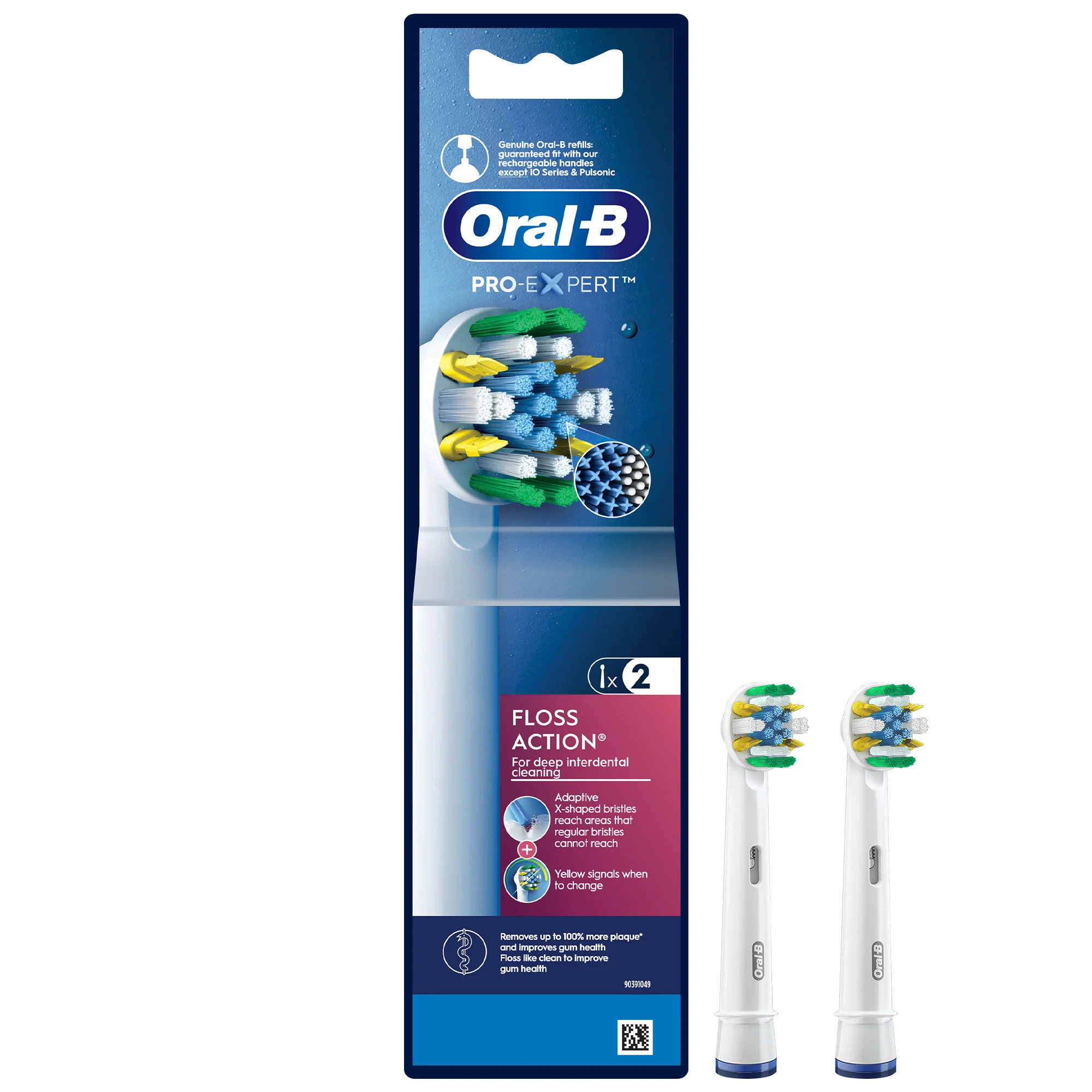 Oral b pro 100 replacement heads store