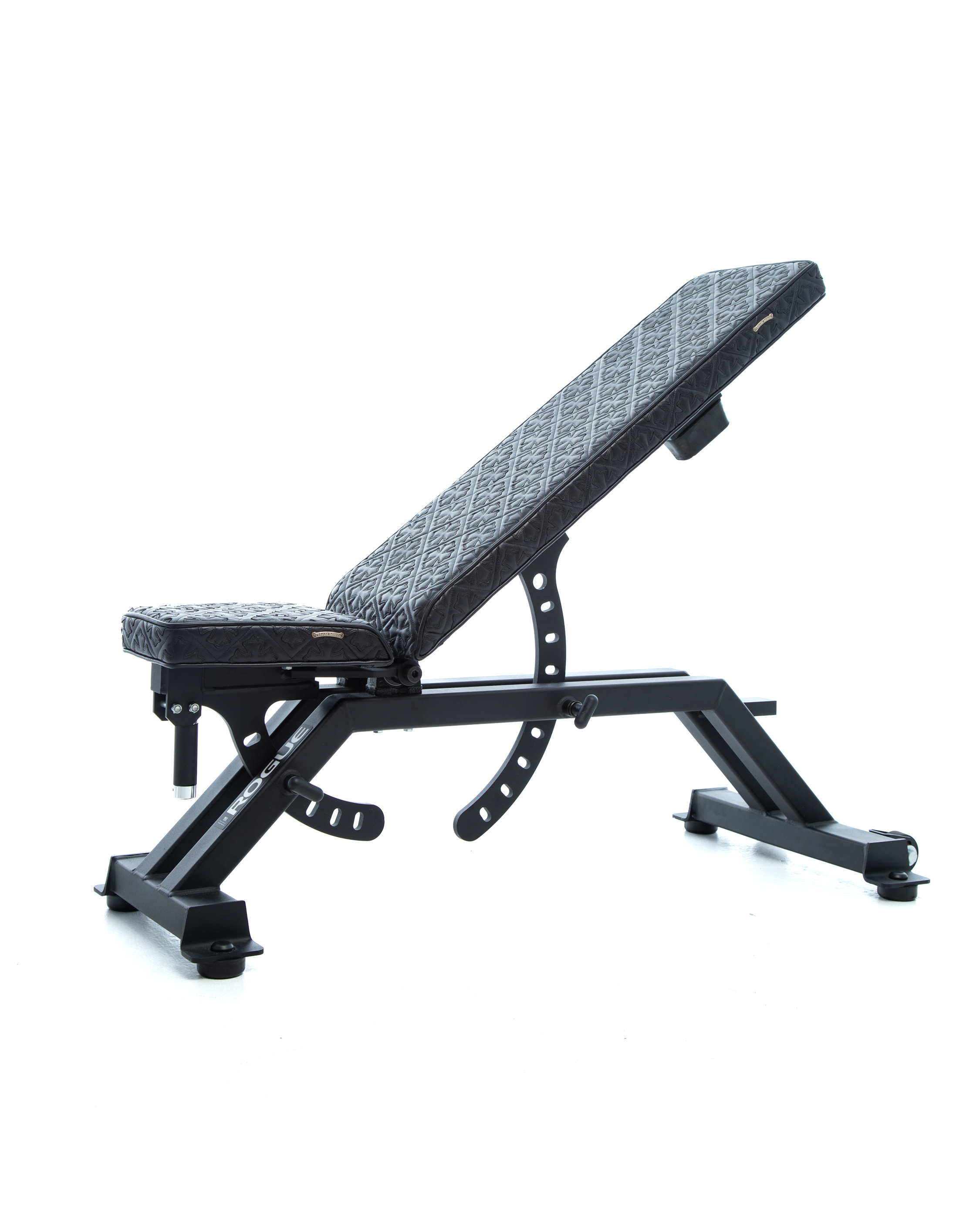 Rogue Fitness Chrome Hearts Plus Custom Leather AB-2 Adjustable Bench ...