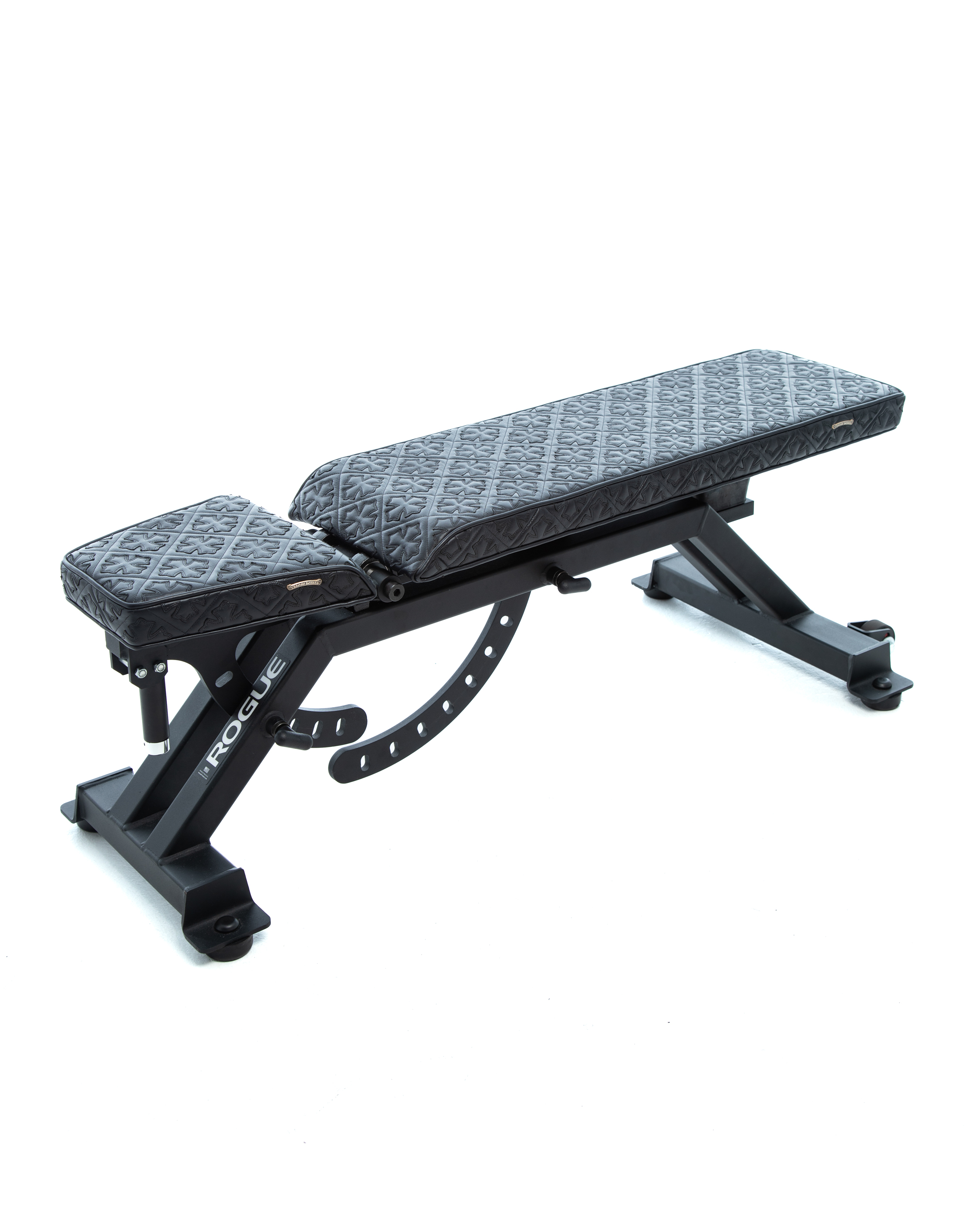 Rogue Fitness Chrome Hearts Plus Custom Leather AB-2 Adjustable Bench ...