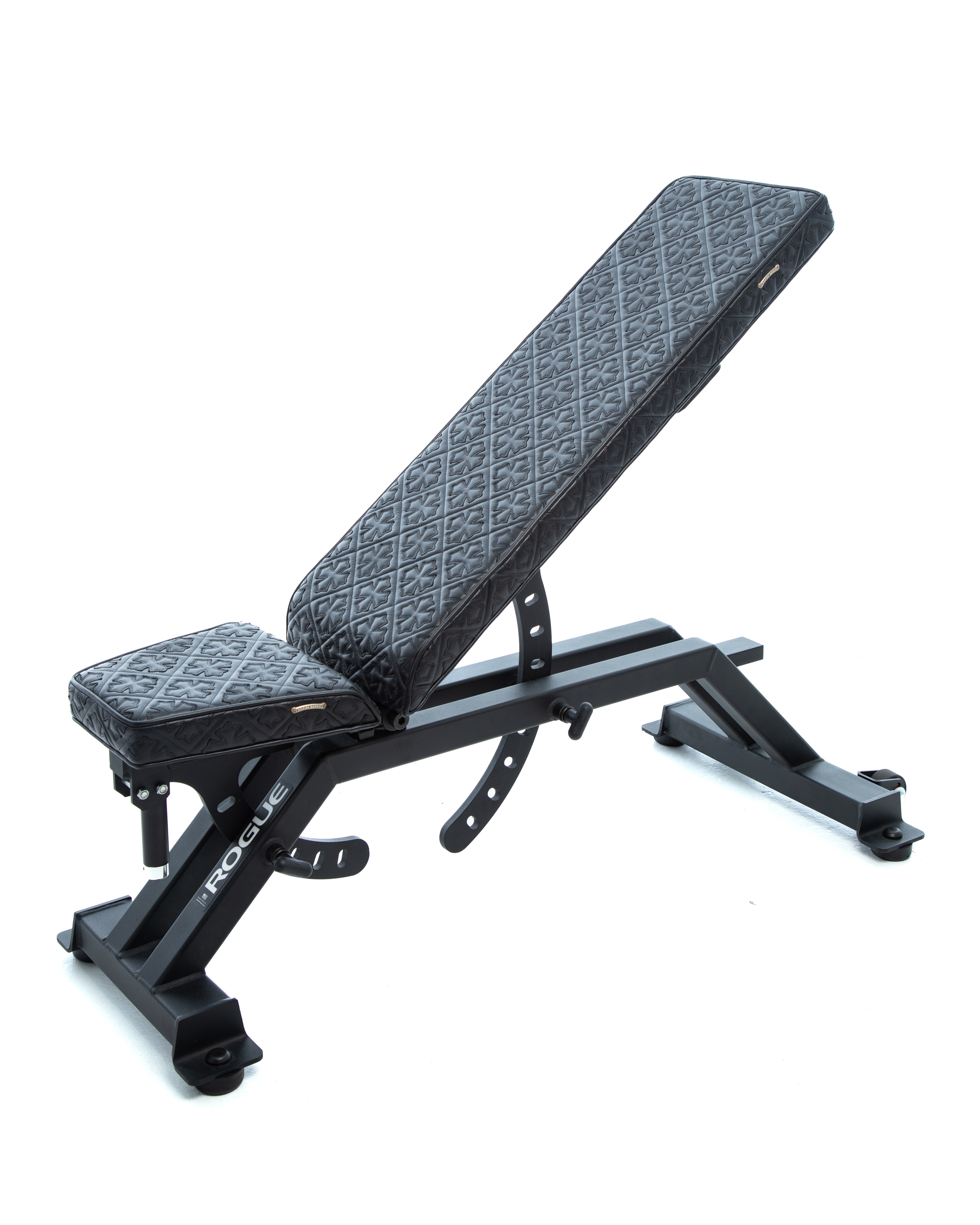 Rogue Fitness Chrome Hearts Plus Custom Leather AB-2 Adjustable Bench ...