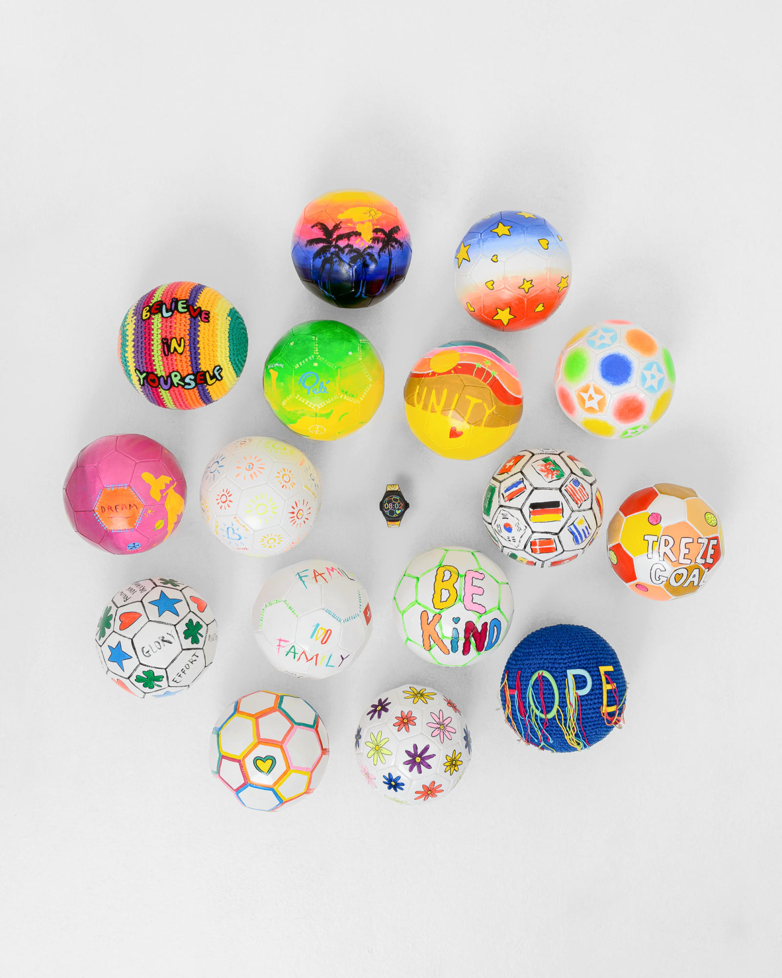 15 one-of-a-kind football designs for 15 football icons and Hublot Big ...