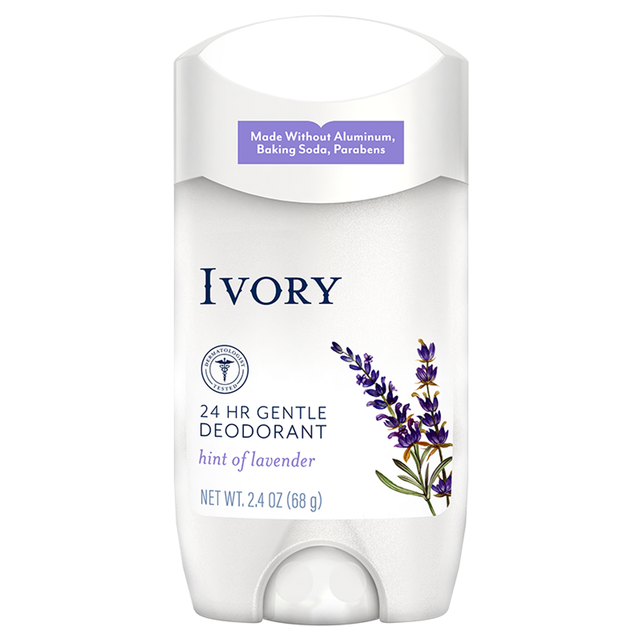 Ivory Gentle Deodorant, Hint of Lavender Scent