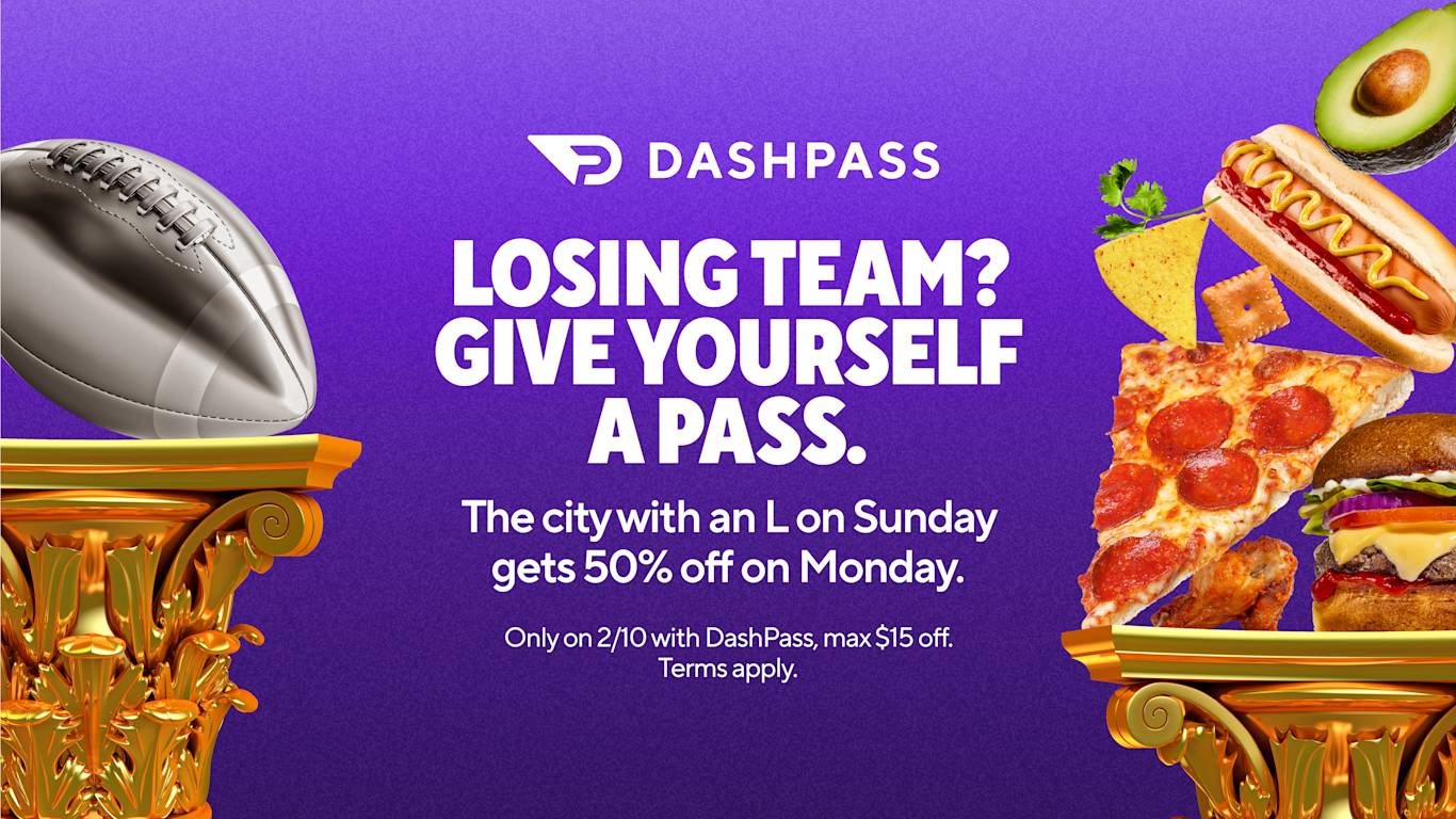 DashPass Offers Big Savings in DoorDash’s Big Game Ad | DoorDash