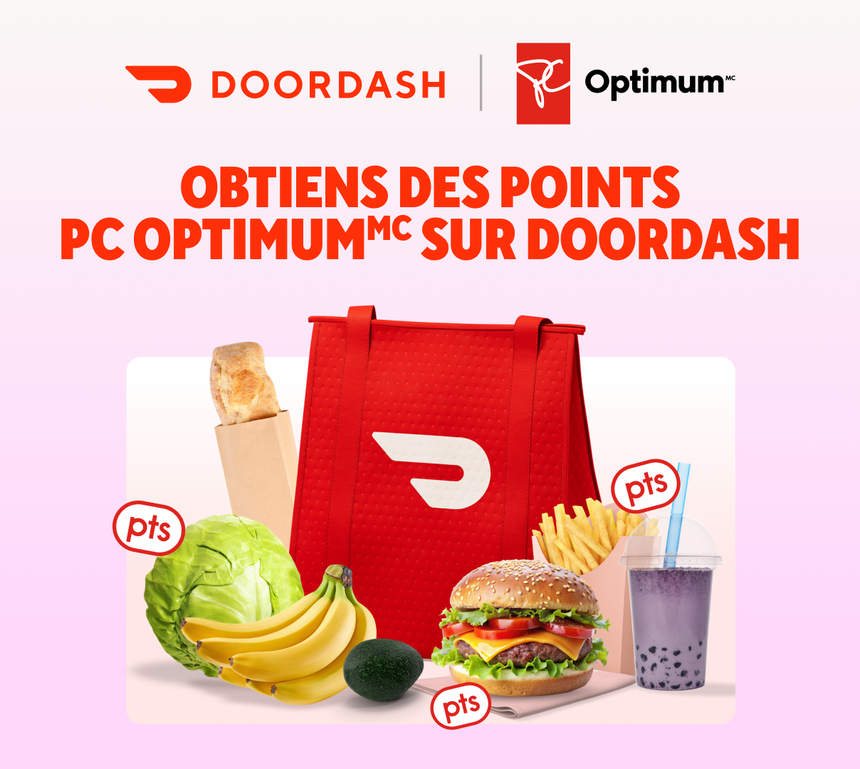 DoorDash et PC Optimum s’unissent pour récompenser les consommateurs ...