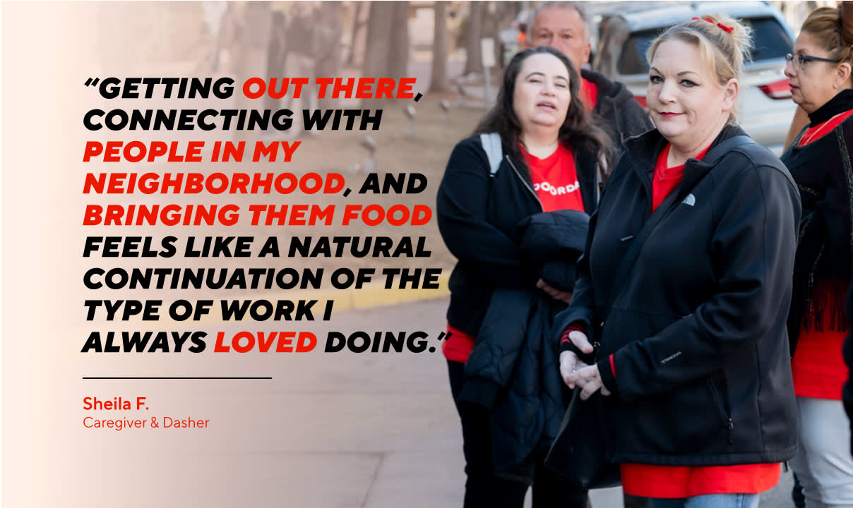 Dasher Sheila F. Shares Her Reasons for Dashing | Dasher Central