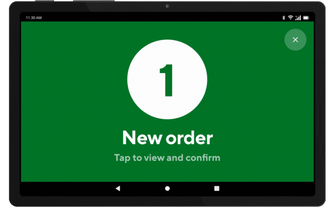 How to Receive Orders on Your DoorDash Tablet