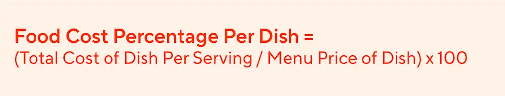 How to Calculate Your Food Cost Percentage