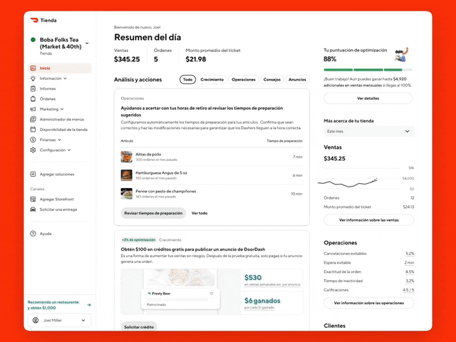 Cómo ajustar los tiempos de preparación de los artículos del menú en ...