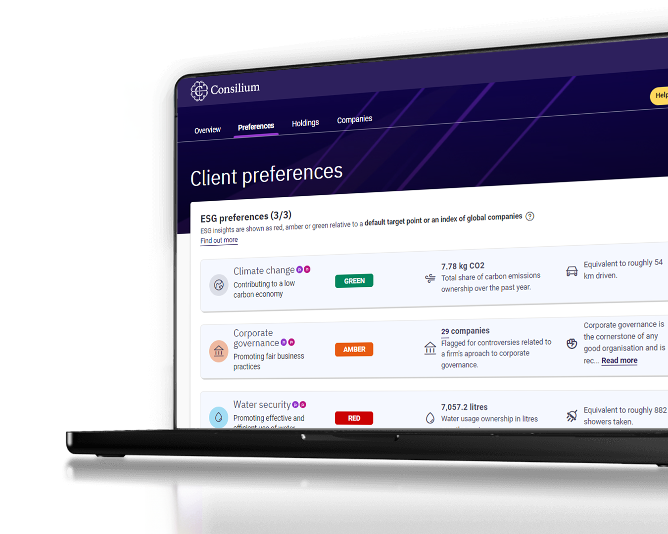 Consilium and FNZ launch innovative ESG profiling tool fr NZ investor | FNZ