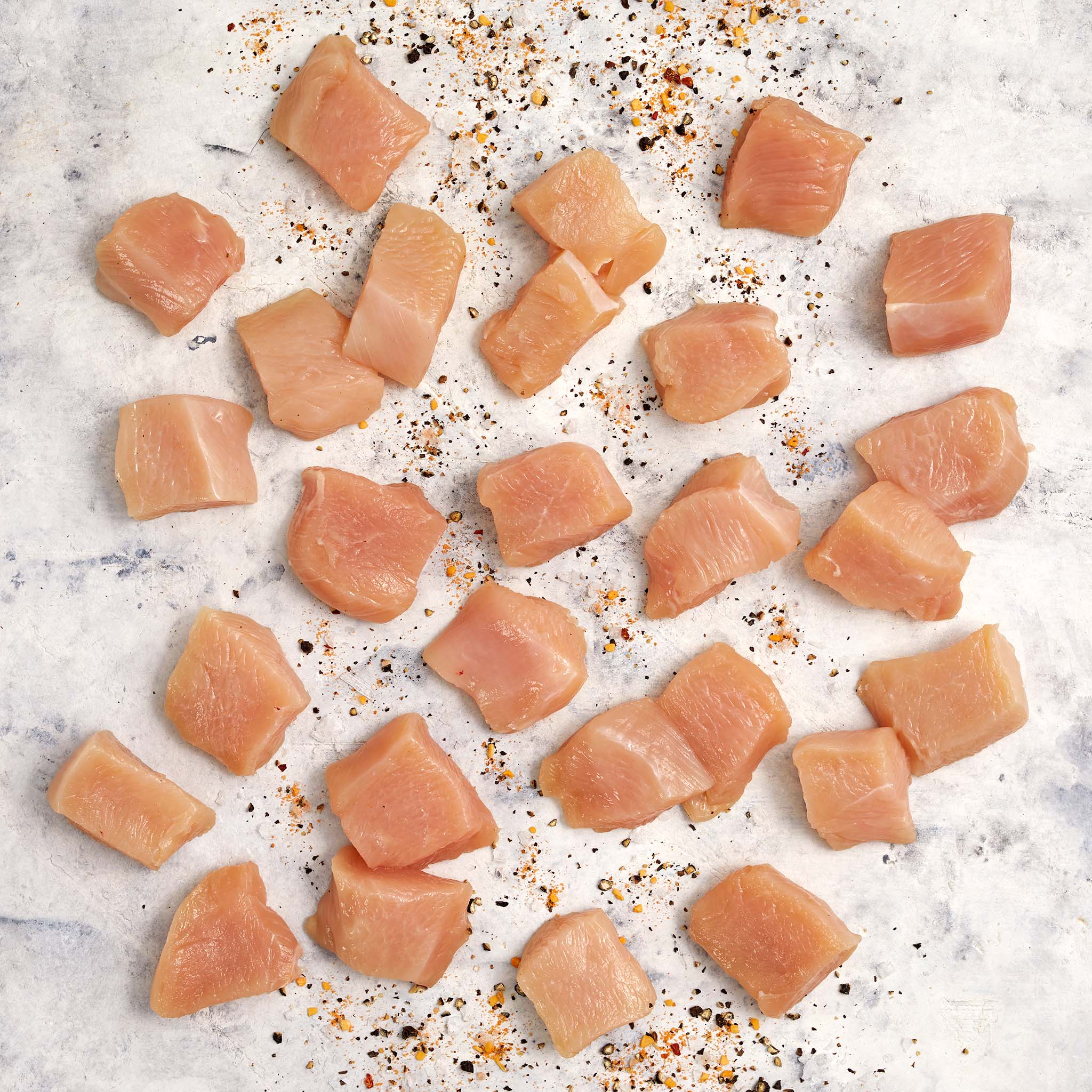 Chicken Breast Cubes ABF