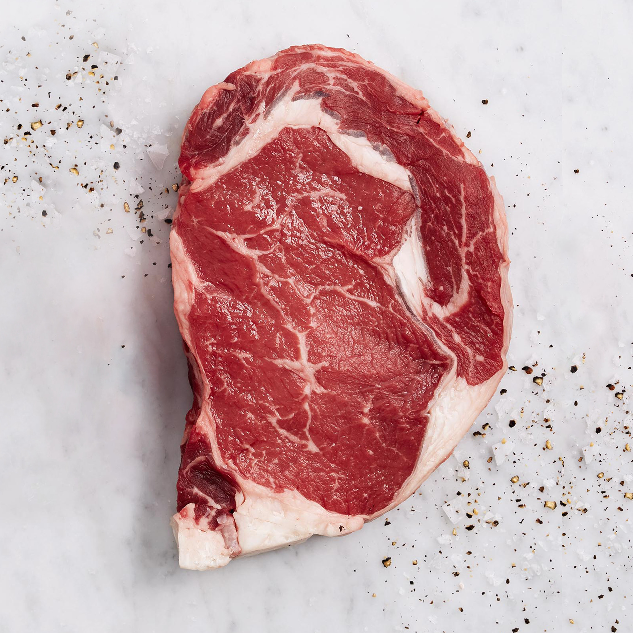 USDA Choice Beef Ribeye Steak 12 Oz