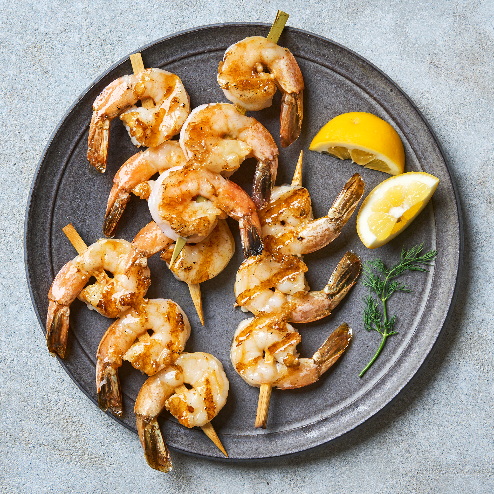 White Shrimp Head On Shell On