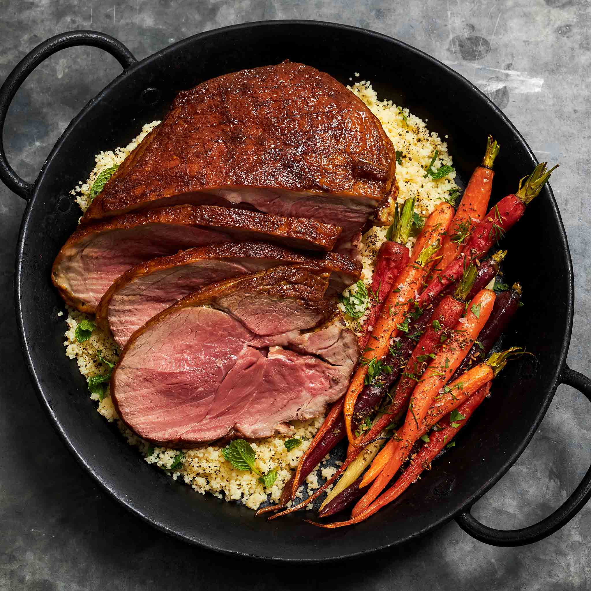 Grass Fed Boneless Mini Leg Lamb Roast