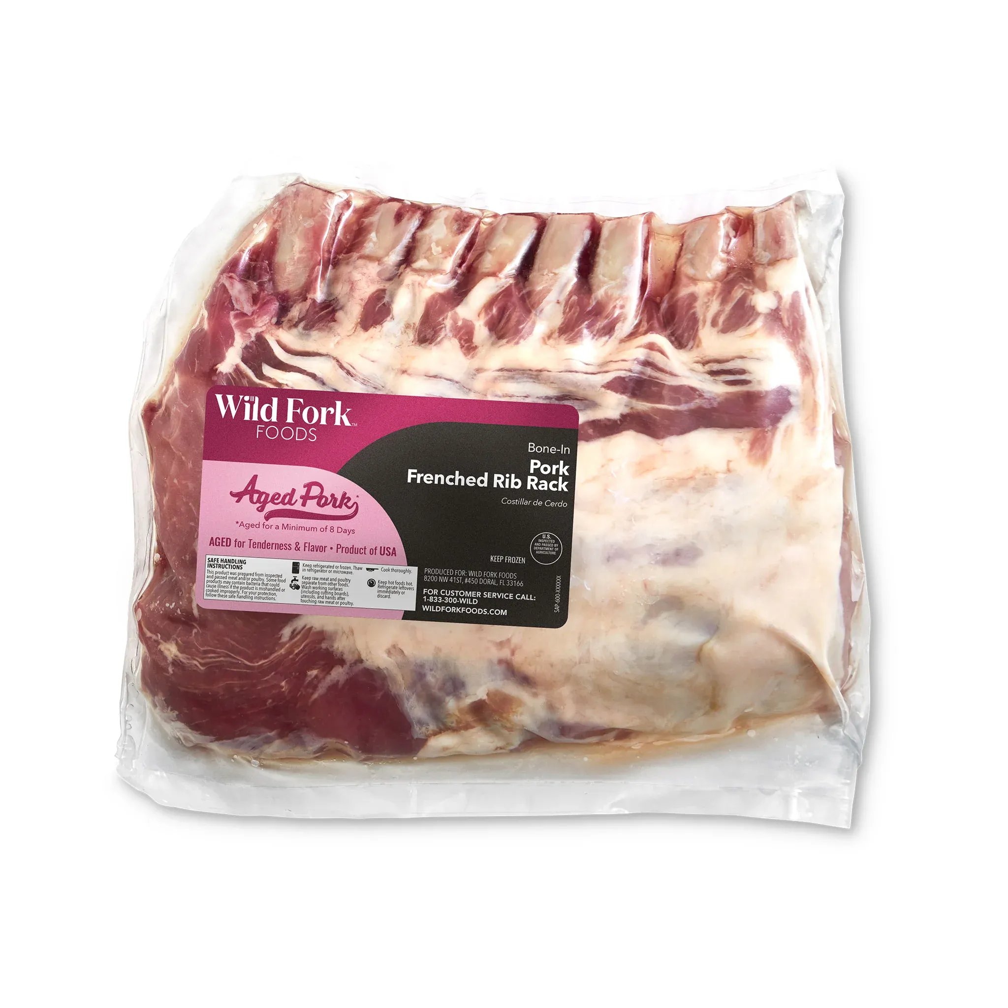 Frenched Pork Rib Rack