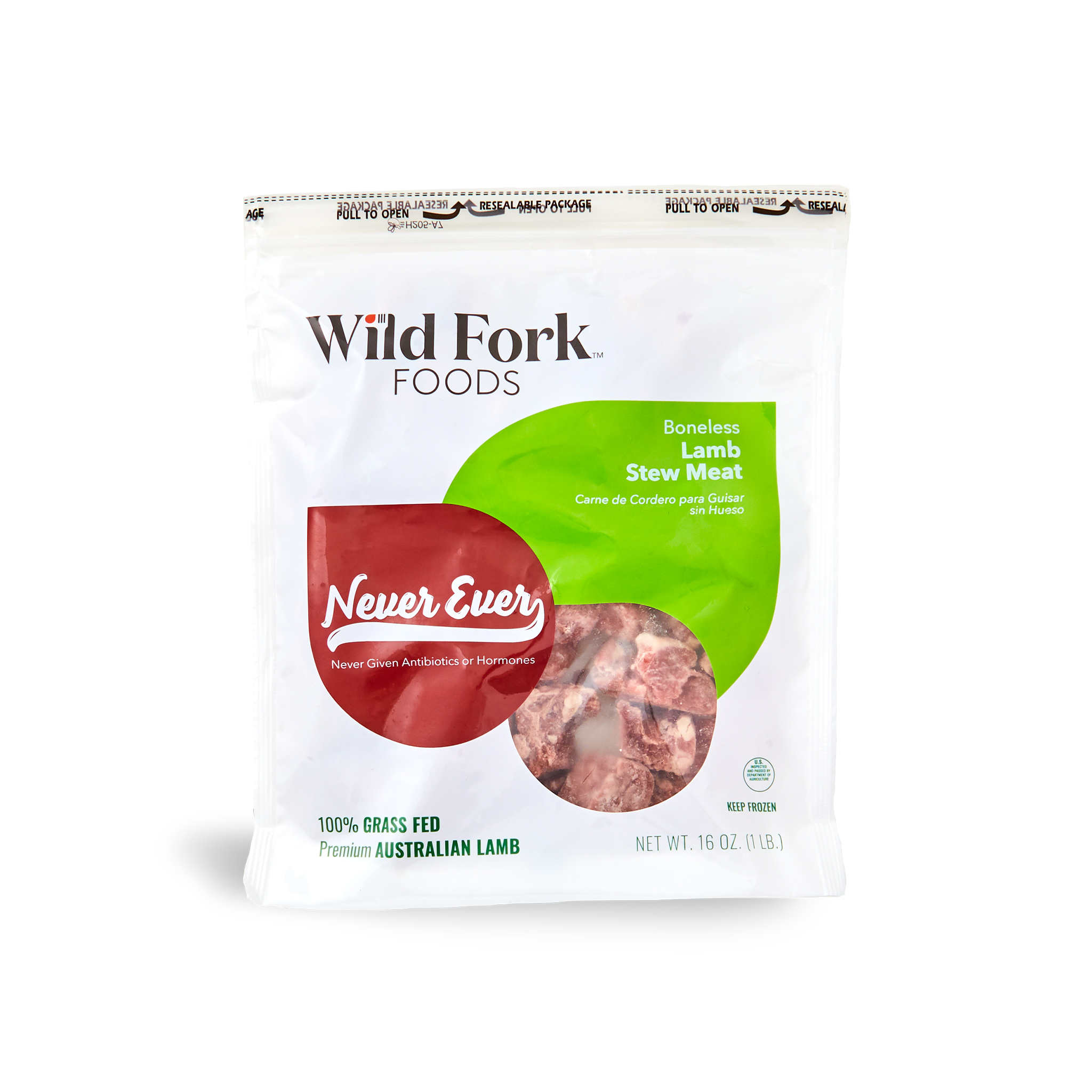 Grass Fed Boneless Lamb Stew Meat