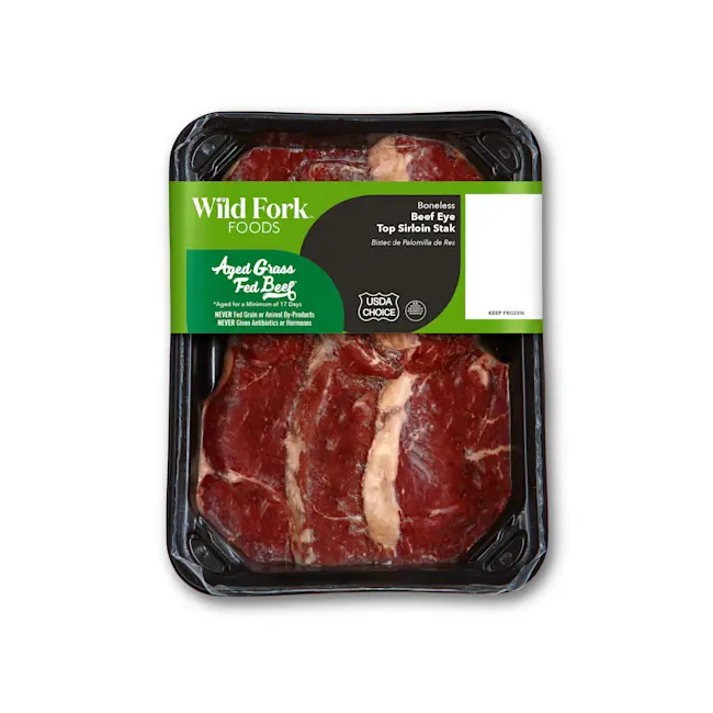 Grass Fed Beef Top Sirloin Steak