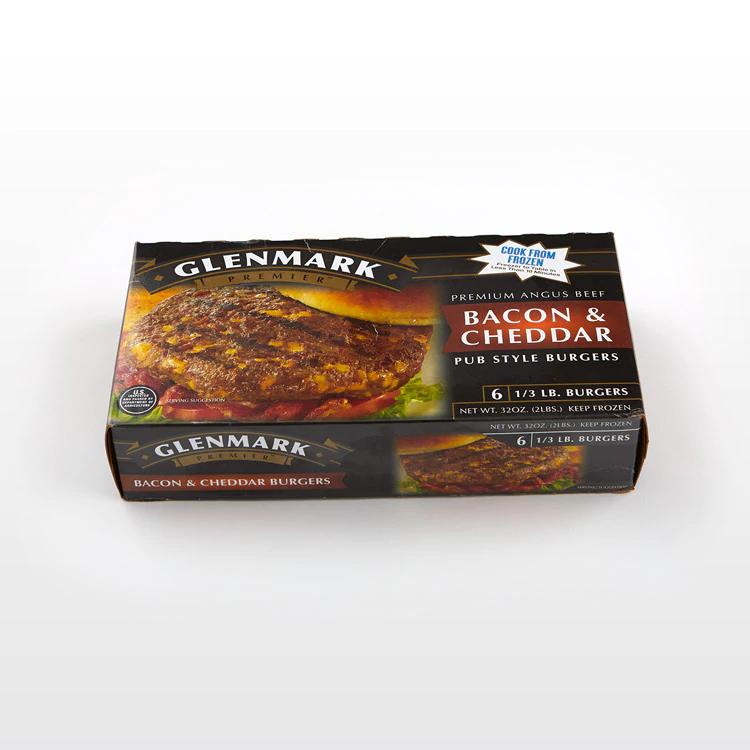 Bacon & Cheddar Beef Burgers