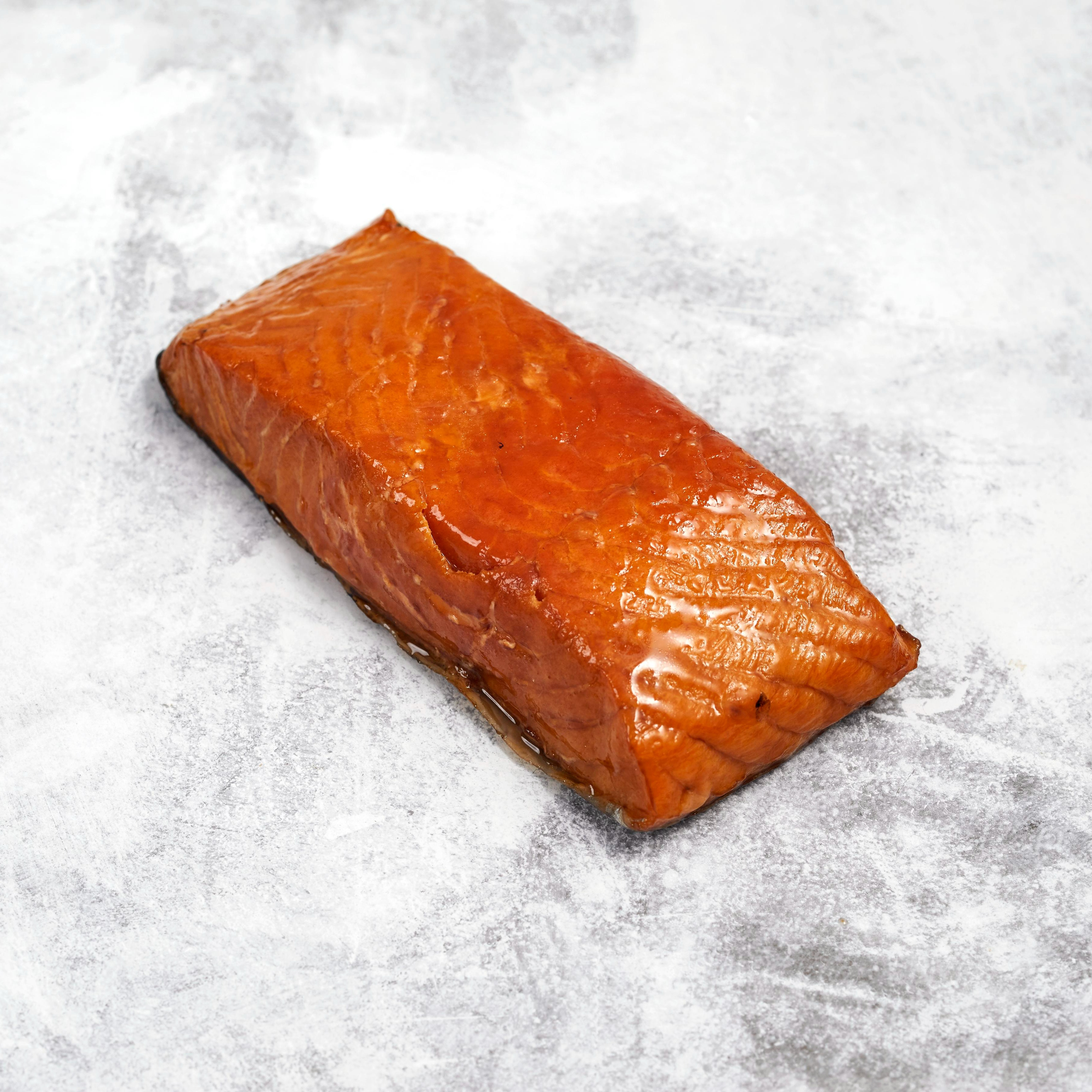 Classic Roasted Salmon Blue Circle