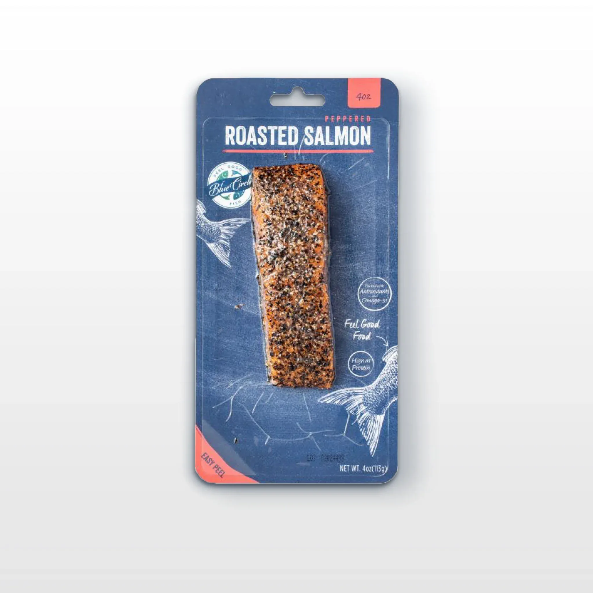 Peppered Hot Smoked Salmon