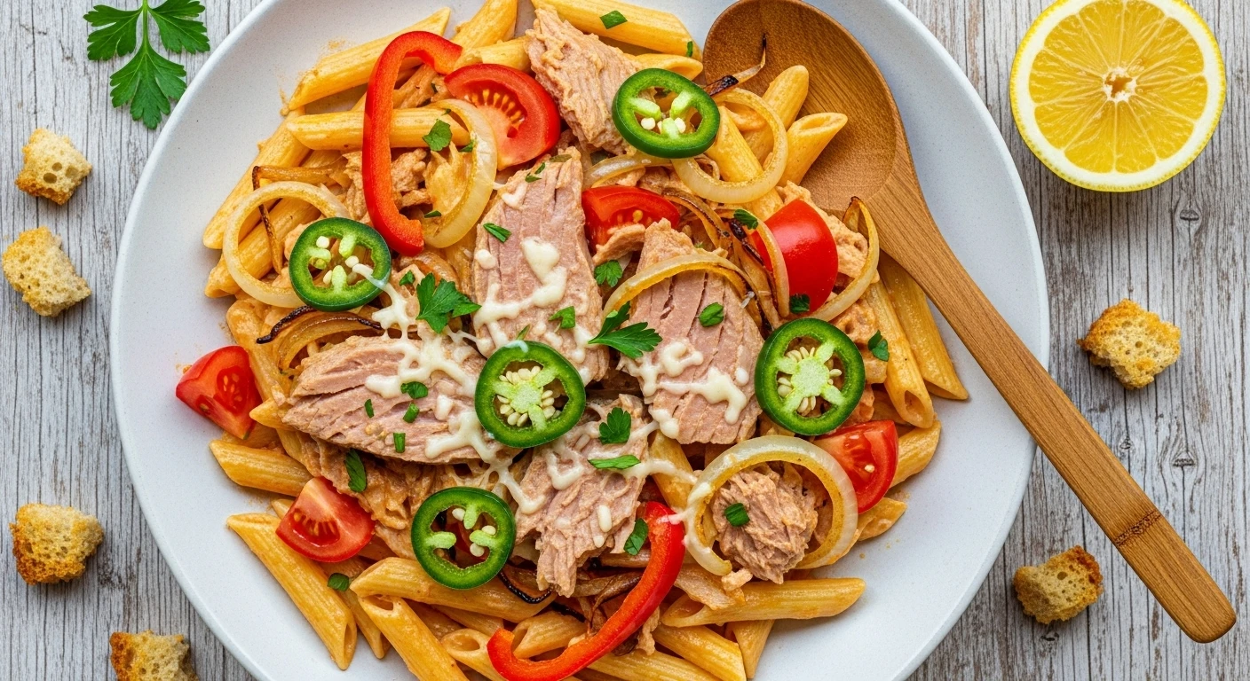 Atún Con Pasta Mexicana Auténtica: Receta Tradicional Fácil Y Sabrosa