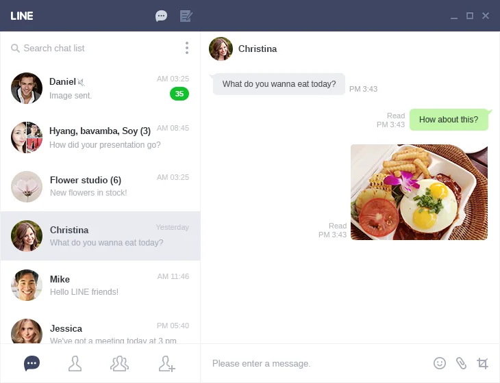 LINE for PC: business messaging made easier