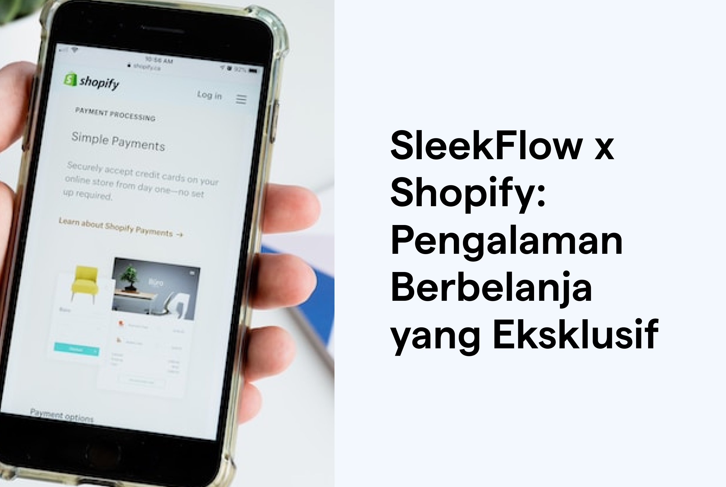 Integrasi SleekFlow dan Shopify bantu brand And ciptakan kesan yang lebih eksklusif