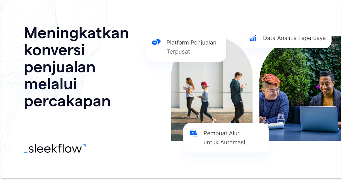 Ciptakan AI agent yang siap mendukung penjualan Anda | SleekFlow AI