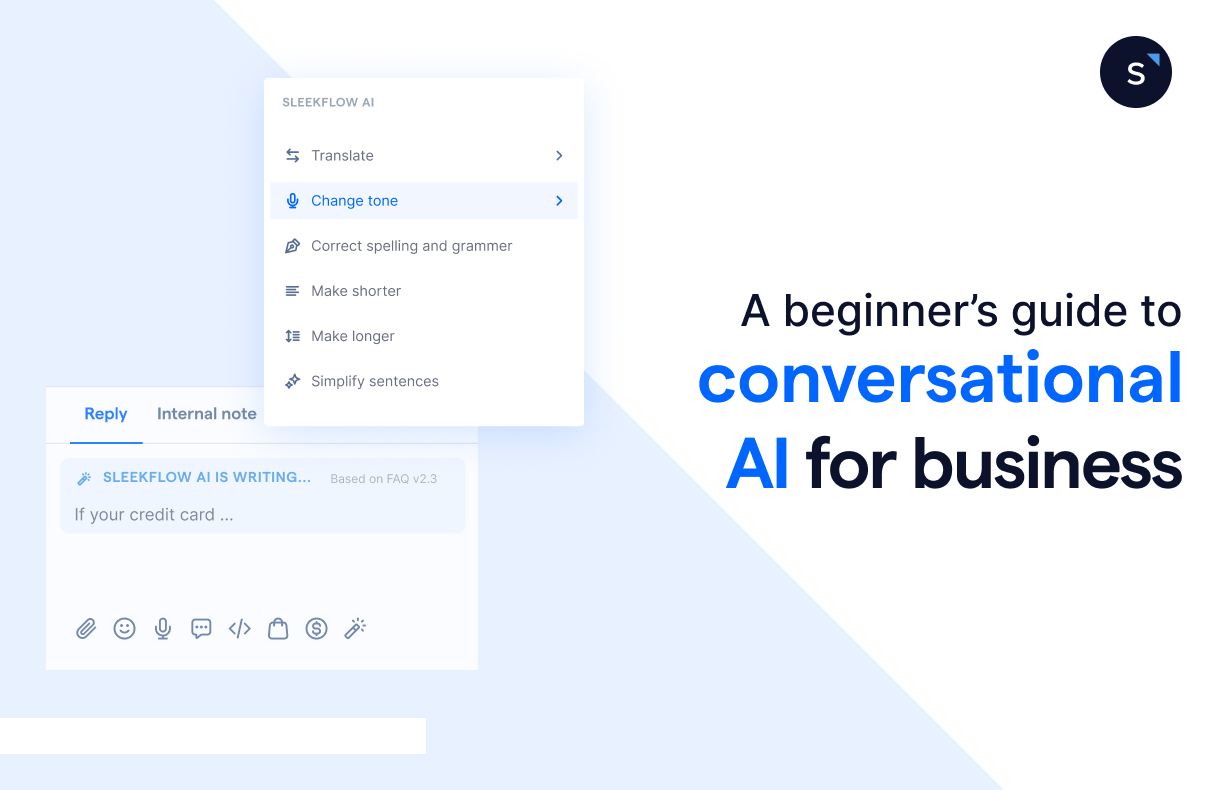 Conversational AI for Business: A Beginner's Guide | SleekFlow UK