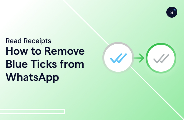 how to remove blue ticks on whatsapp