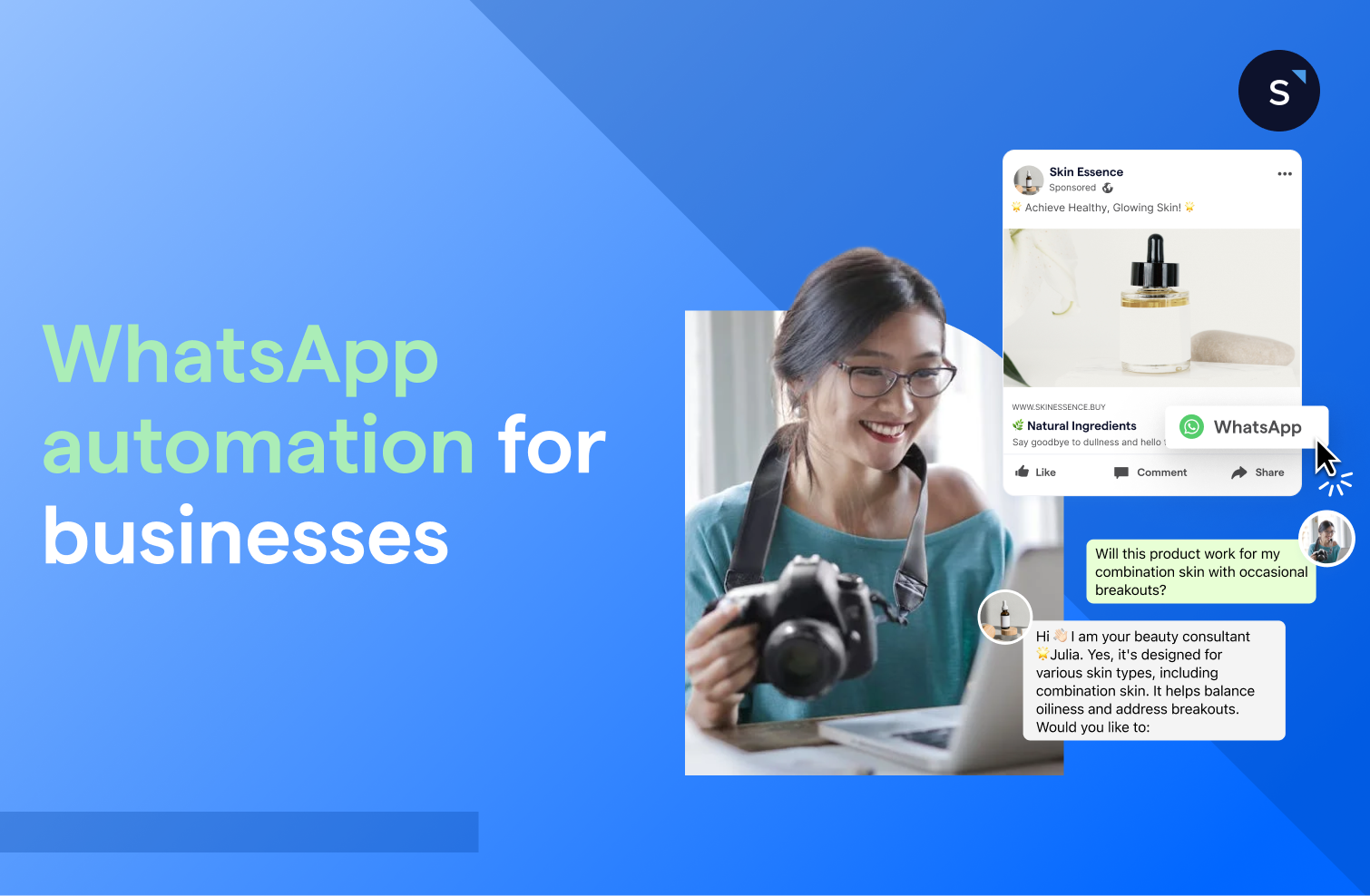 WhatsApp automation for business: definition,use cases