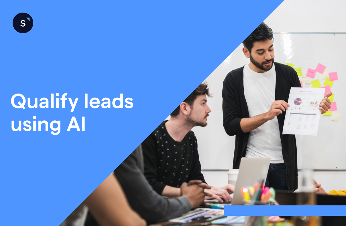 How does AI lead qualification save time and increase sales?
