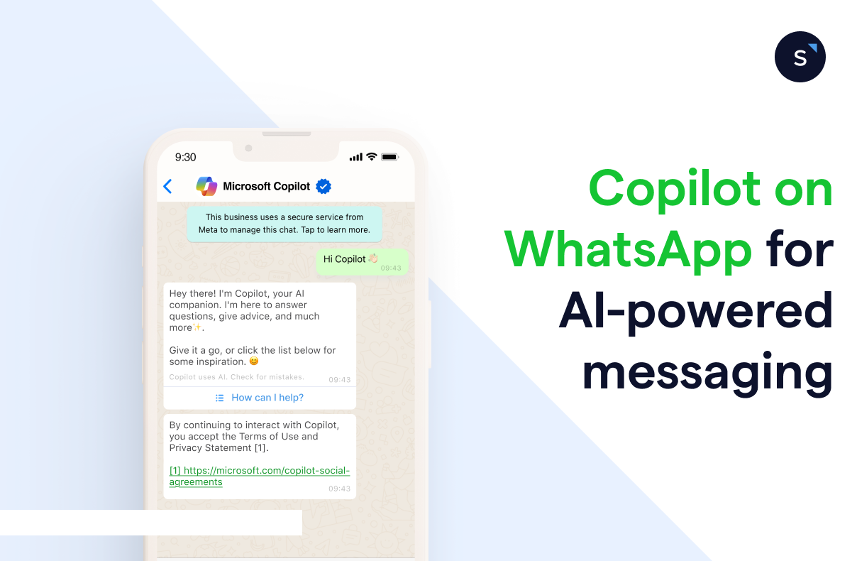 Use Copilot on WhatsApp for AI-powered messaging