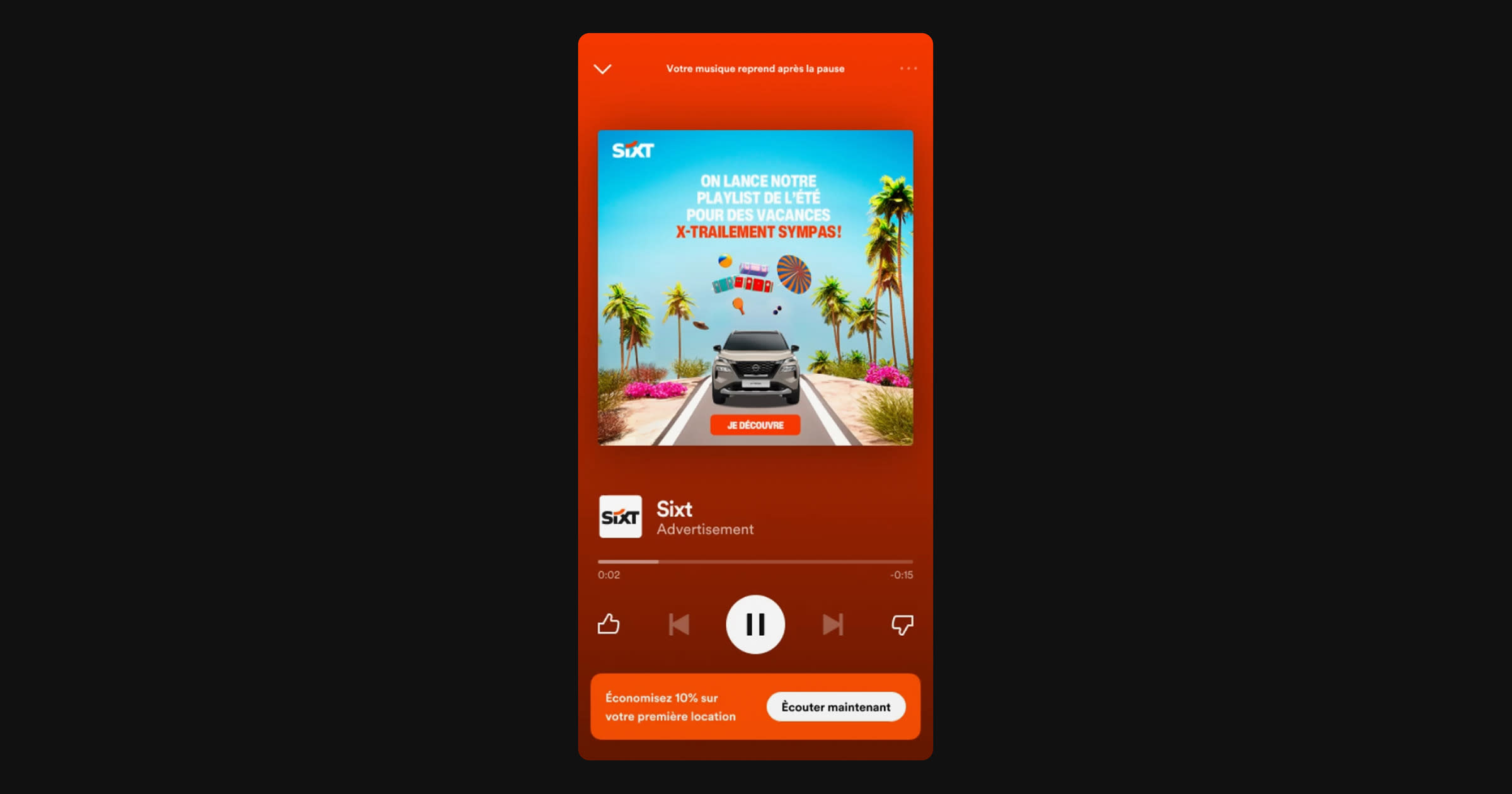 SIXT reaches a new audience via Spotify audio ads │ Spotify Advertising