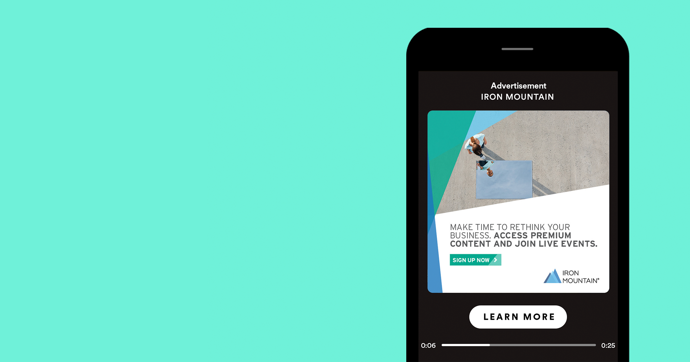 Iron Mountain case study | Spotify Advertising