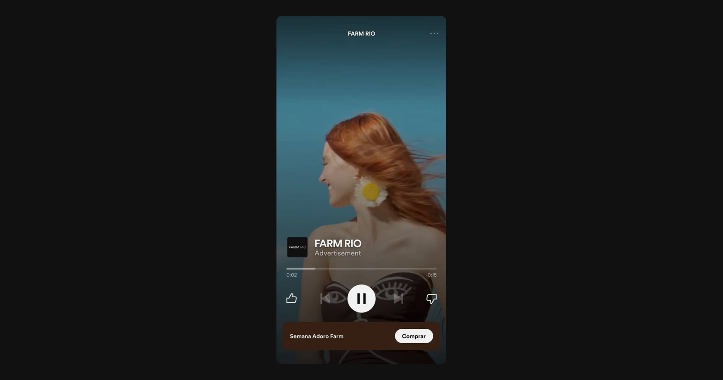 FARM's Rio's Spotify Ad Campaign Shines │ Spotify Ads