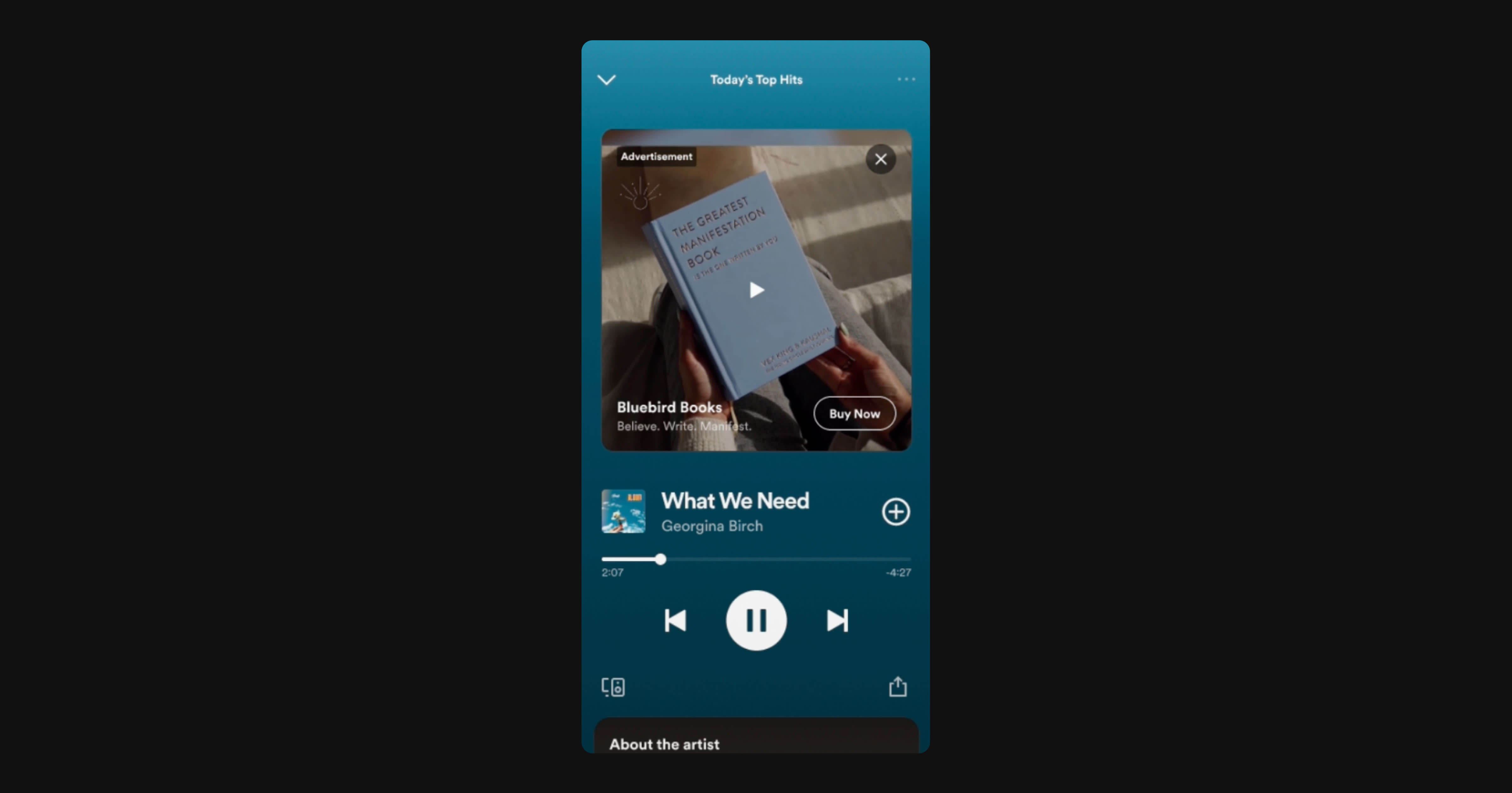 Pan Macmillan's Opt-In Video Campaign │ Spotify Ads