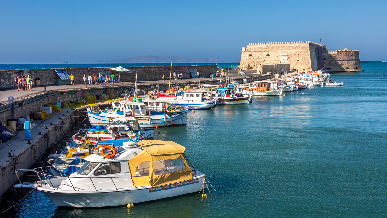 Heraklion City Tour with Koules Fortress & Agios Minas Cathedral | Walks