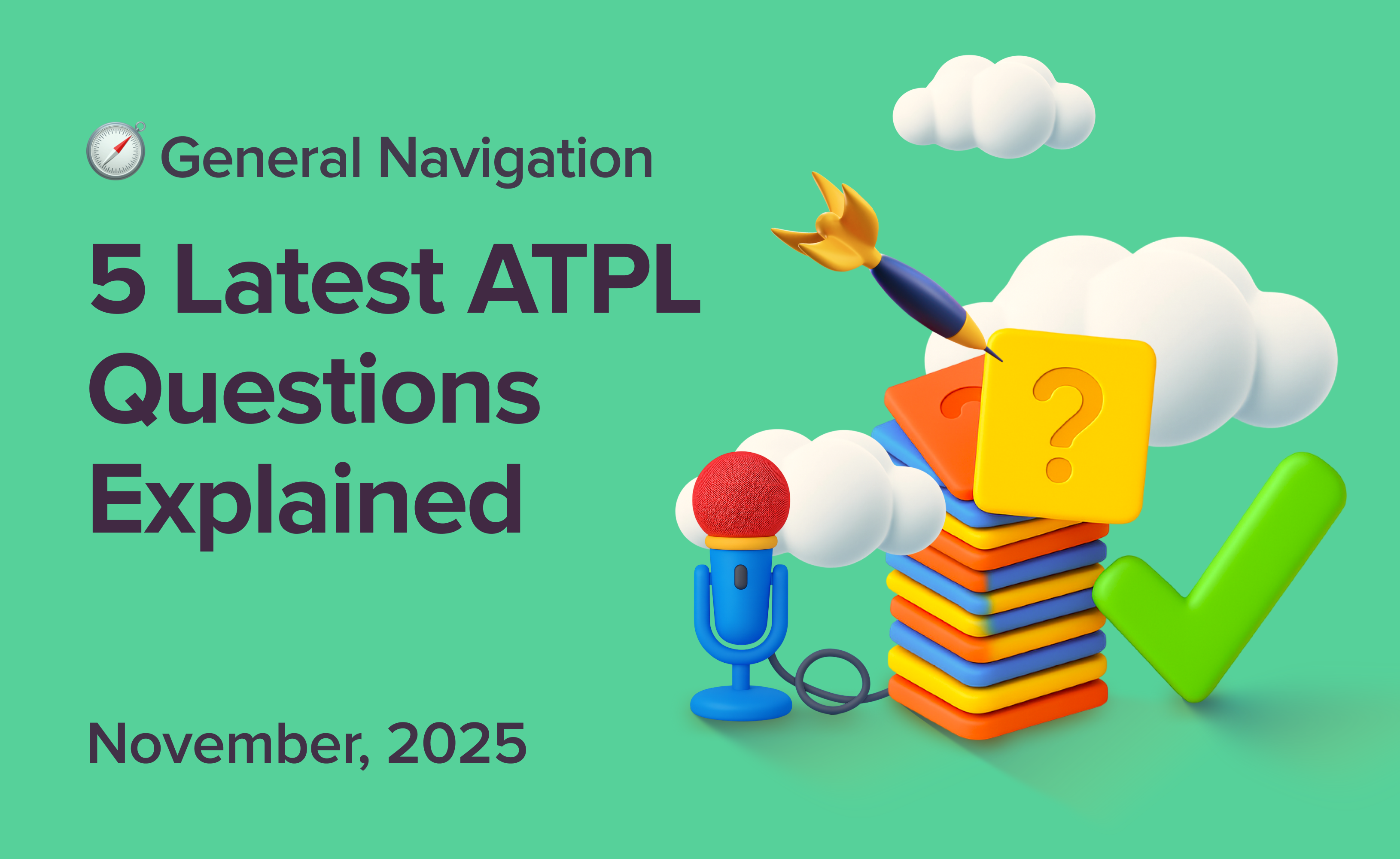 General Navigation: 5 Latest ATPL Questions Explained | Airhead