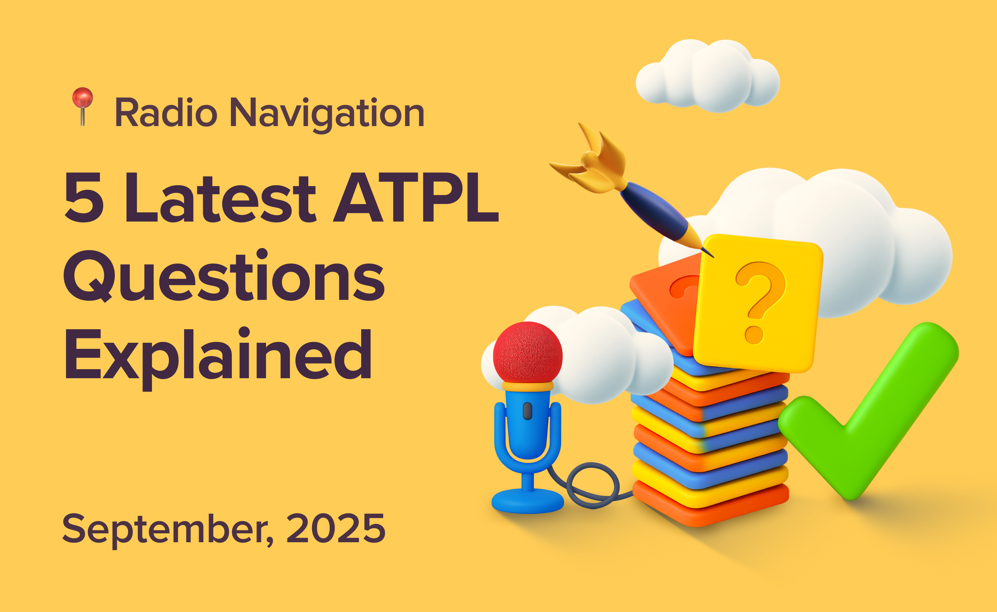 Radio Navigation: 5 Latest ATPL Questions Explained | Airhead