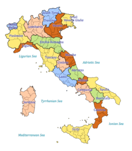The Italian region where 30% of GDP comes from cooperatives