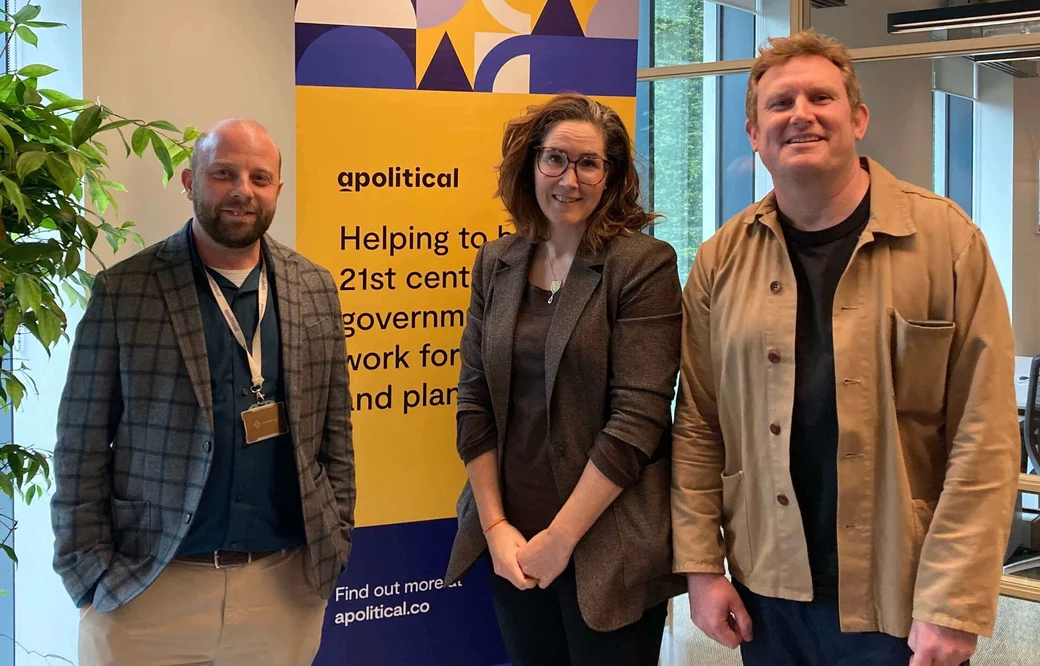 Our visit with the 10 Downing Street AI team