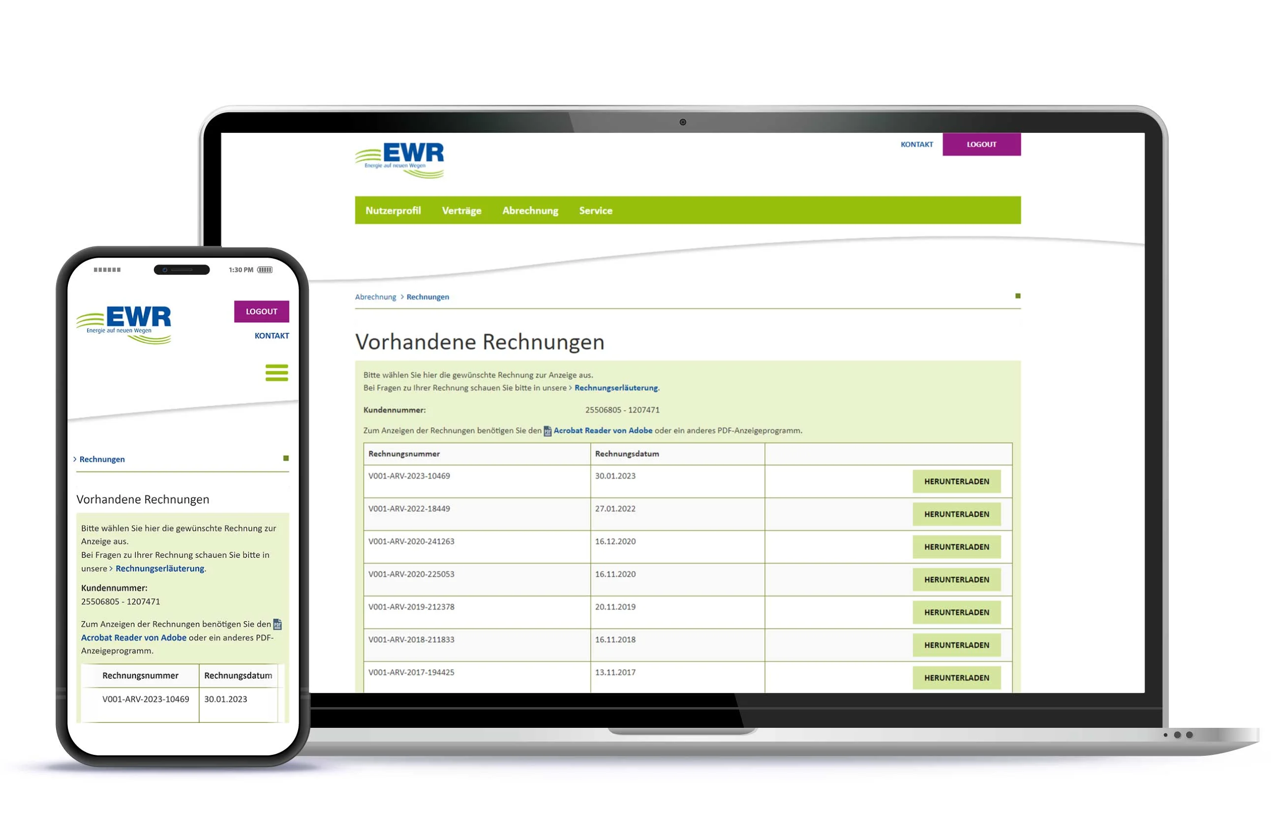 Ewr Remscheid Kundenportal