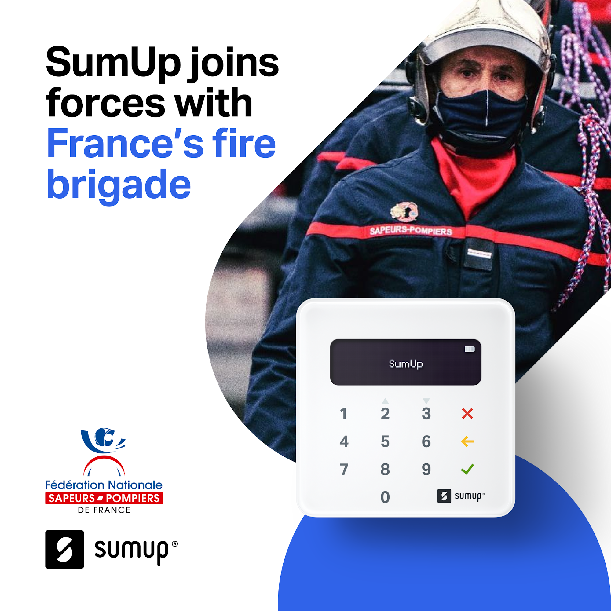France’s fire brigade opts for contactless calendar sales with SumUp
