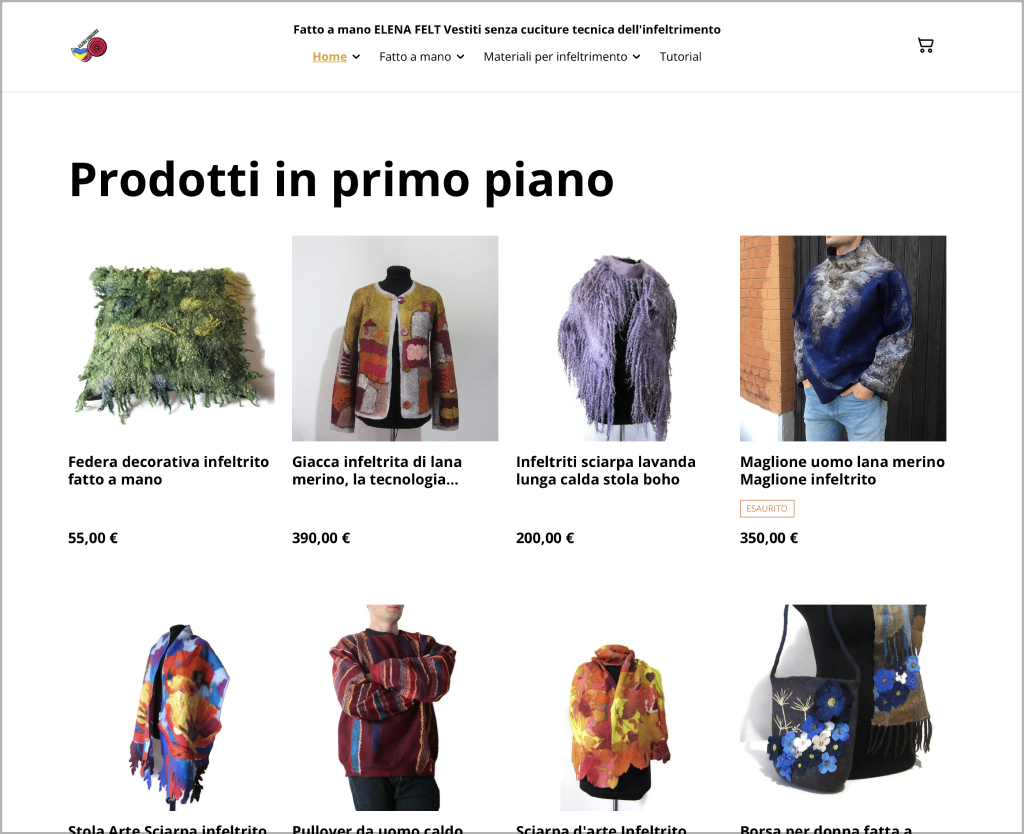 SumUp Online Store examples