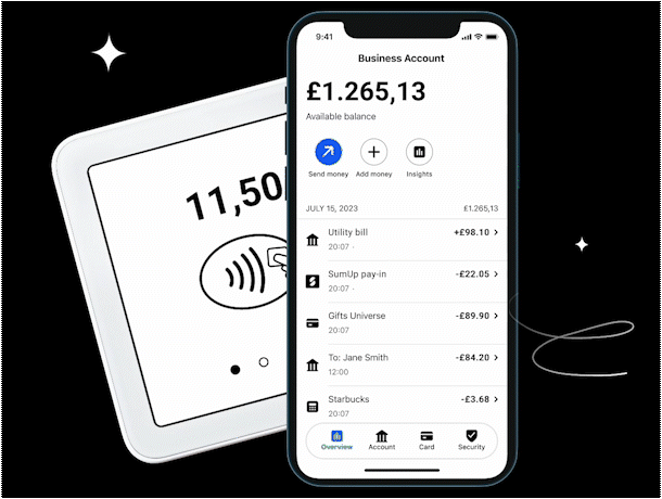 SumUp Business Account | See pricing