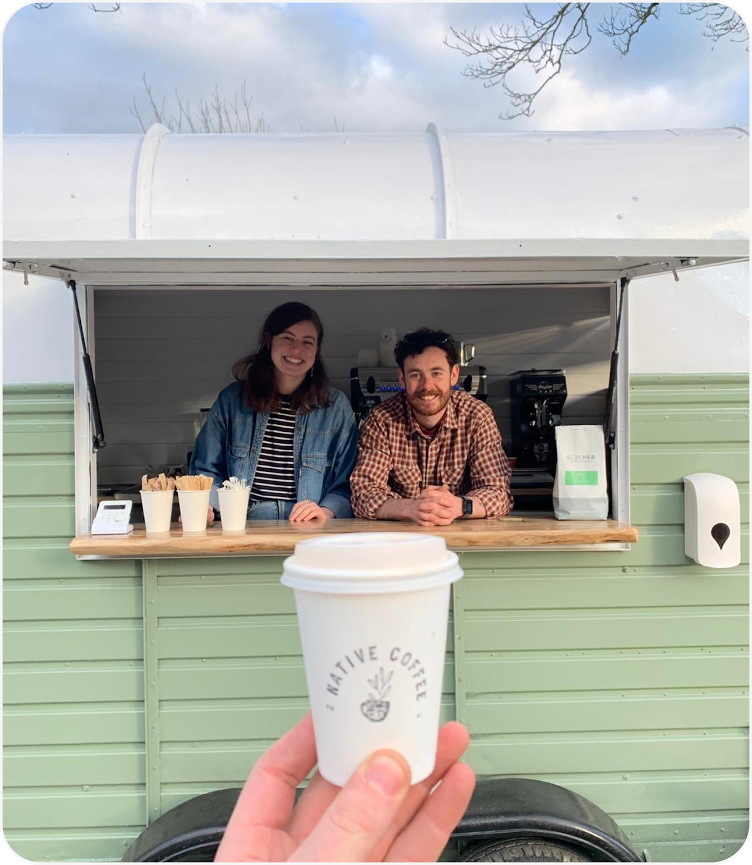 SumUp Air Card Reader - Contactless payment machine